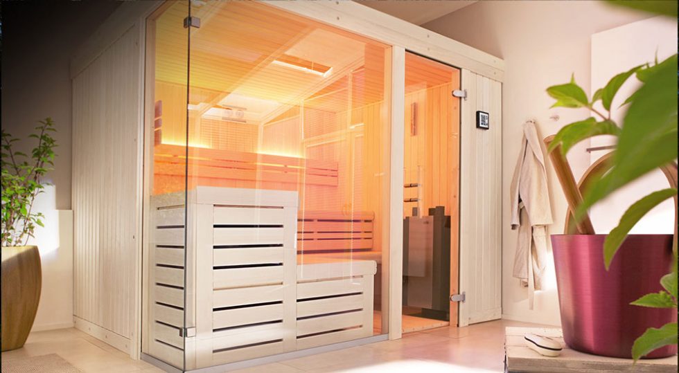 Le sauna design, dernier né de la gamme de saunas Clairazur - Clairazur